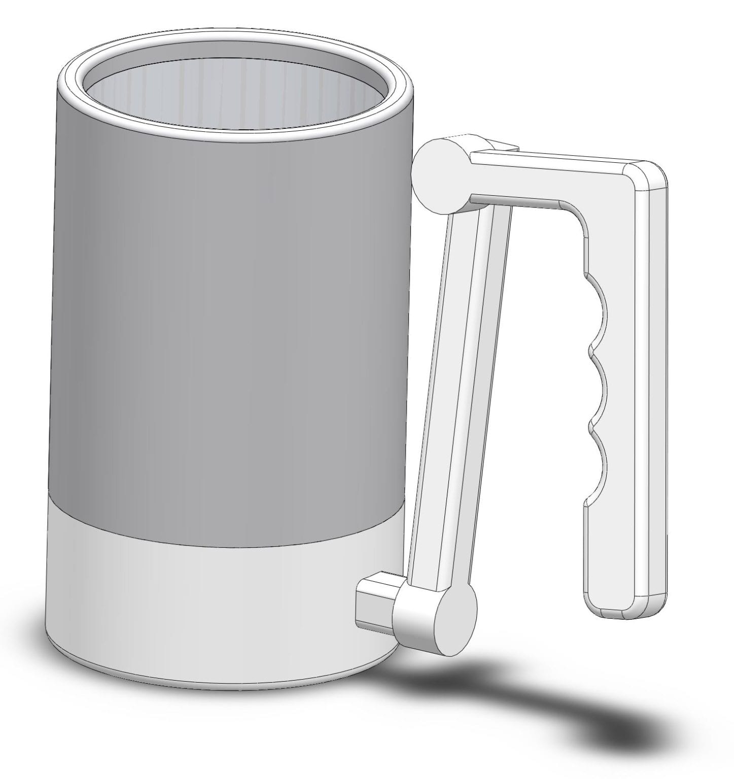 Mug for Tremors - Senior Project Expo